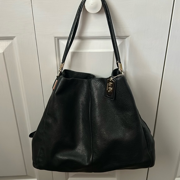 Coach | Bags | Large Coach Leather Handbag | Poshmark